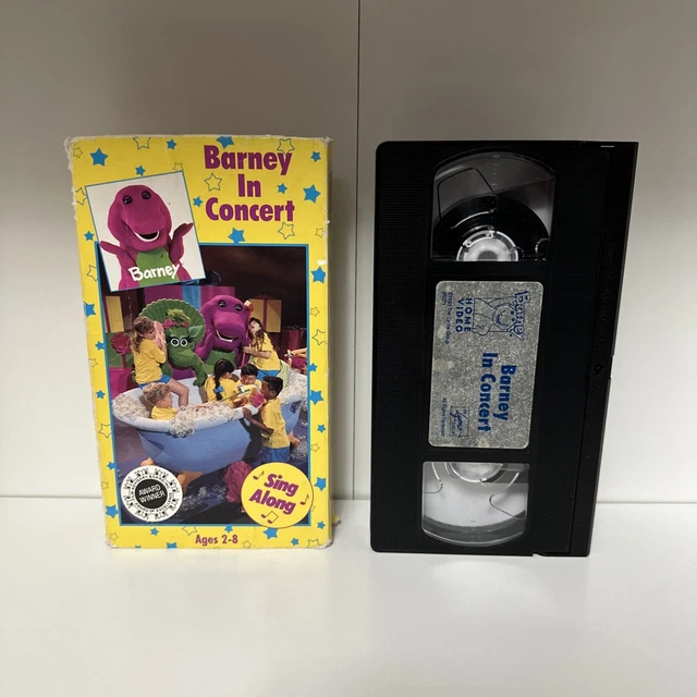 BARNEY IN CONCERT VHS Tape Good Condition VHS Vintage 1991 Barney Home ...