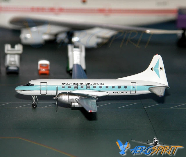 RARE - CONVAIR CV-440 Mackey International Airlines N442JM AeroClassics ...