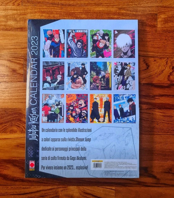 JUJUTSU KAISEN CALENDARIO 2023 + 1 VARIANT LIMITED Planet Manga - MAI APERTO EUR 34,90 - PicClick FR