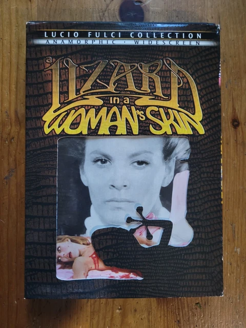 UN LÉZARD DANS la peau d'une femme (alias schizoïde) collection DVD Lucio Fulci avec housse EUR ...