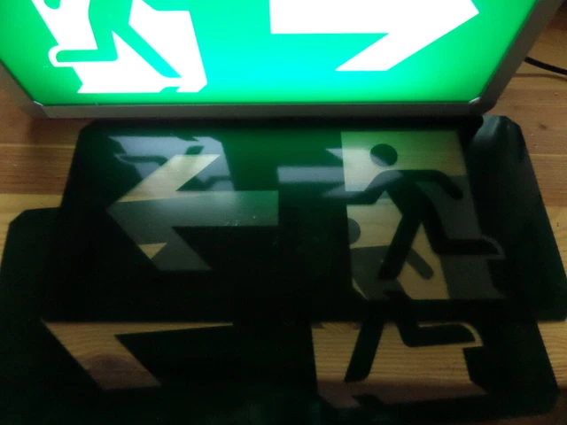 BNT R6-230 NOTBELEUCHTUNG Notausgang Rettungsweg Rettungsschild ...