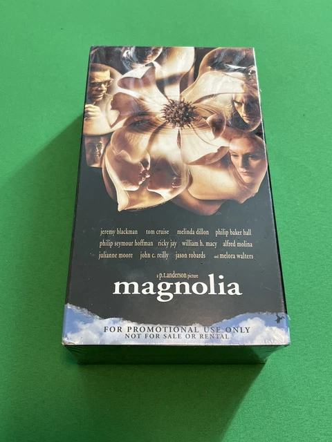 MAGNOLIA (VHS BOX Set, 1999) Tom Cruise - 2 tapes Promo Brand New Sealed $19.99 - PicClick CA