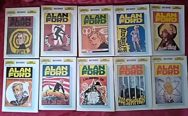 ALAN FORD SERIE Ventennale Sequenza Dal N. 1 Al N. 20 Completa Ottime ...