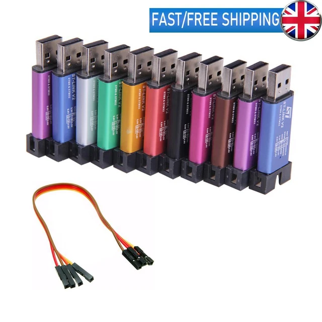 ST-LINK V2 SIMULATOR Download Programmer Programming Mini STM8/STM32 ...