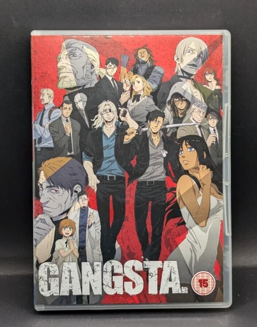 GANGSTA THE COMPLETE Series - DVD - UK Region 2 Anime Funimation 2 Disk ...