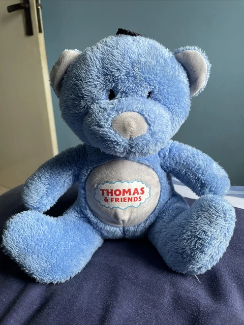 THOMAS THE TANK Engine & Friends Blue Plush Teddy Bear Cuddly Plush £7. ...