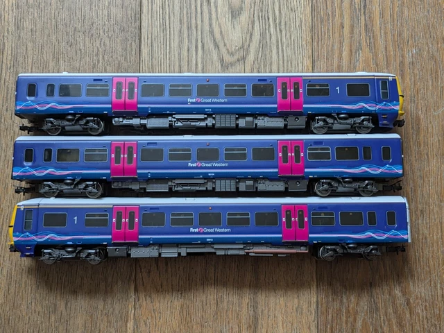 BACHMANN 31-028 CLASS 166 3 car DMU First Great Western FGW Dynamic ...