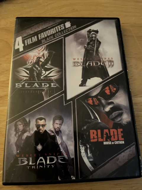 4 FILM FAVORITES: Blade Collection (DVD) Wesley Snipes $6.95 - PicClick