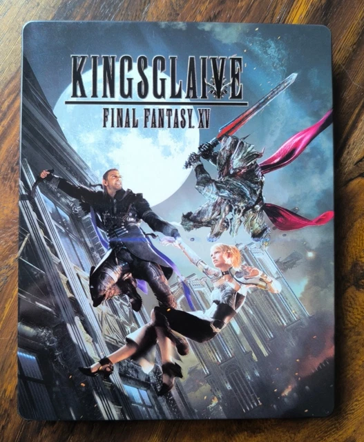 KINGSGLAIVE FINAL FANTASY XV / 2 Disc - Steelbook / Bluray / Limited ...