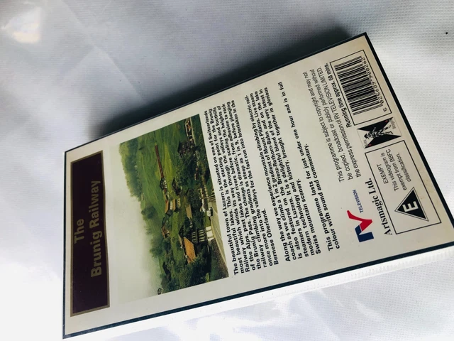 VIDEO TAPE VHS Train The Brunig Railway NO MOULD Vintage ra £18.89 ...