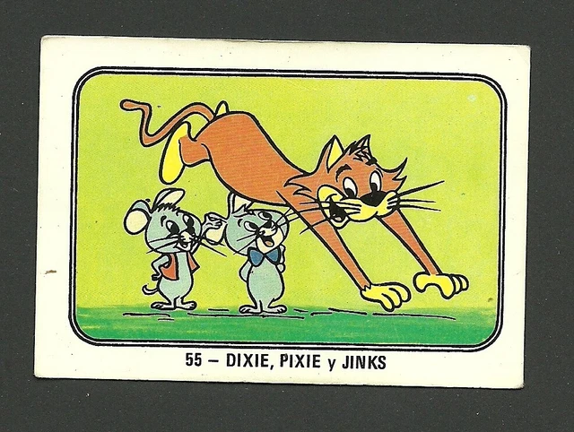 PIXIE DIXIE AND Mr. Jinks 1960s Hanna Barbera Cartoon Card from Spain #55 $12.95 - PicClick CA