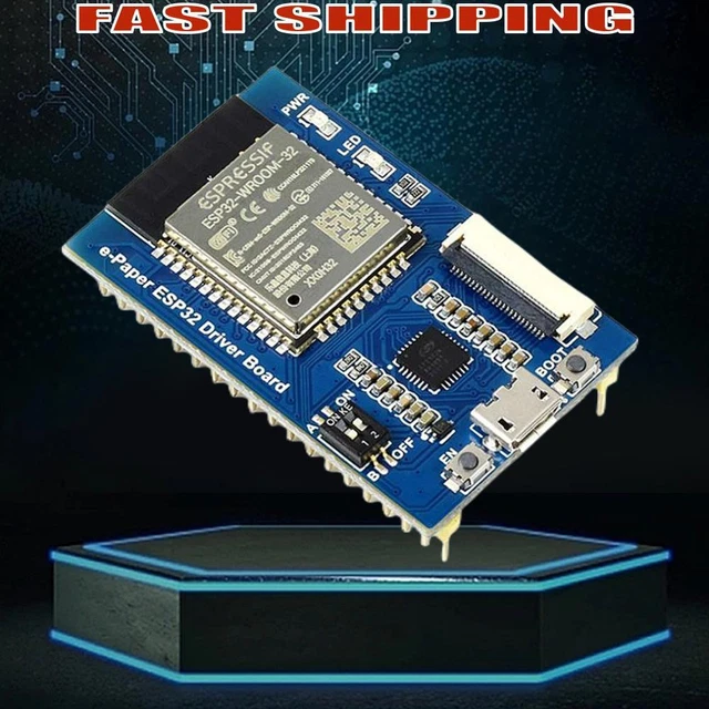 Esp32 Wireless Powered Epaper Module Wifi E Ink Controller Board Spi For Arduino 3416