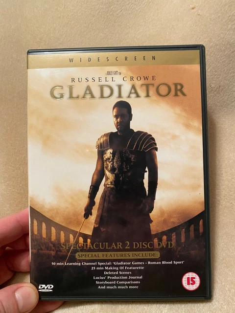 GLADIATOR (2-DISC SET) DVD (2000) Russell Crowe, cert 15 £1.99 ...