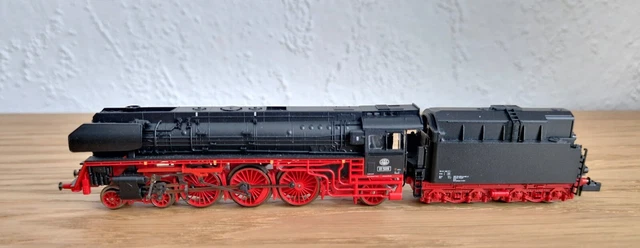 MINITRIX N 12421, Dampflok BR01 509, Museumsl."UEF",Ep. V, DCC, gebr ...