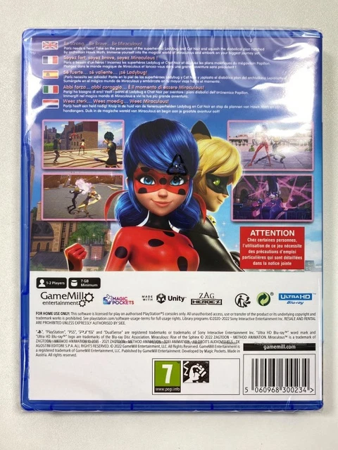 MIRACULOUS RISE OF The Sphinx Ps5 Euro New (En/Fr/Es/De/It) EUR 53,49 ...