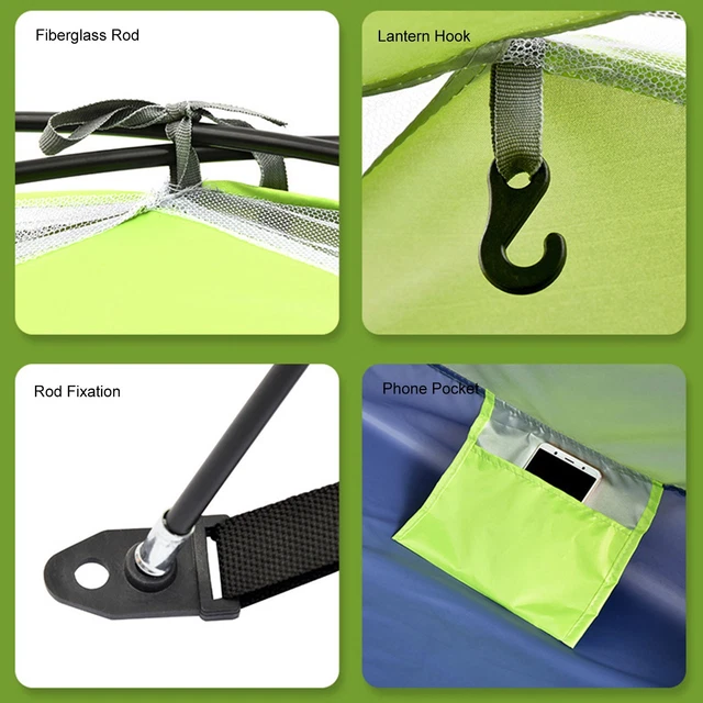 CARRY BAG TENT 190T Polyester Taffeta 210D Oxford Cloth PU1500mm ...