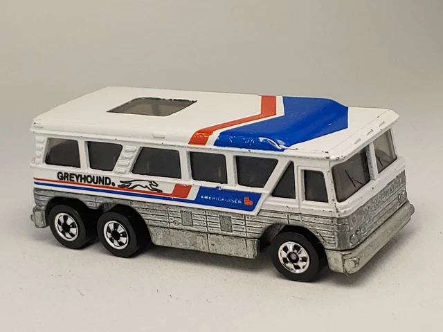 VINTAGE 1979 MATTEL Hot Wheels Greyhound MC-8 Bus 1127 Hong Kong $29.95 ...