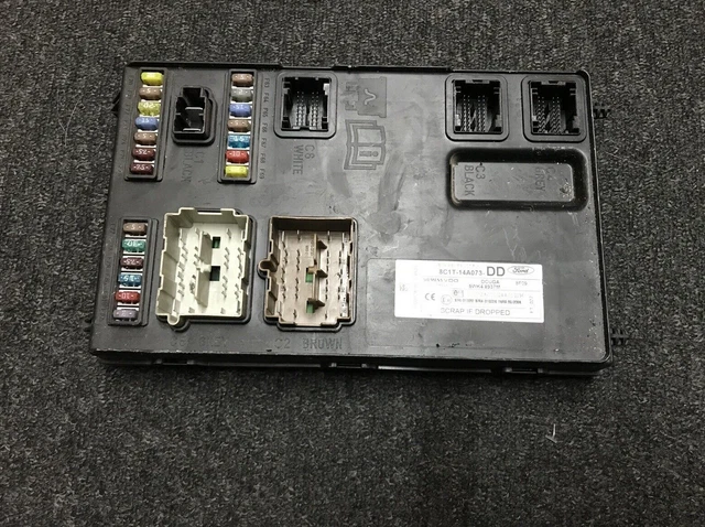 FORD TRANSIT MK7 Body Control Module Fuse Box 8C1T-14A073-Dd ...