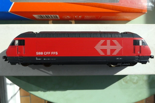 LOCOMOTIVE RE 4/4 IV Rail 2000 SBB CFF FFS Roco AC 3 rails ref 43970 analogique EUR 129,00 ...