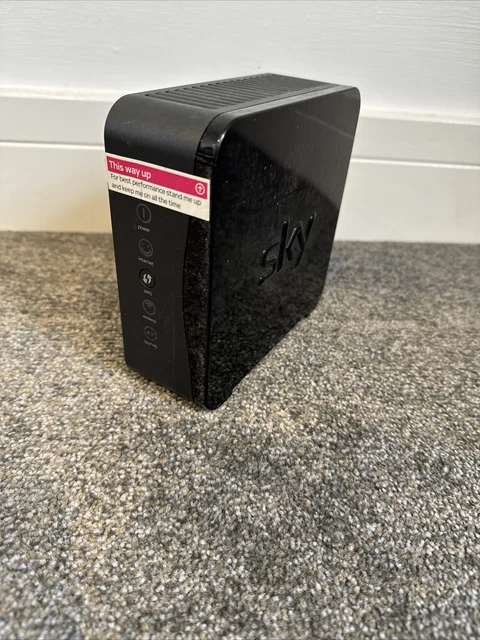 SKY HUB SR-102 Wireless WiFi Breitband Internet Modem Router schwarz ...