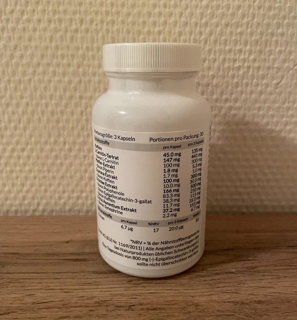 GFF2 F-KOMPLEX 90 Kapseln Nahrungsergängzungsmittel L-Carnitin ...