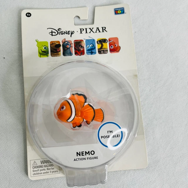 DISNEY PIXAR FINDING Nemo Poseable Action Figure Thinkway Toy $9.99 ...