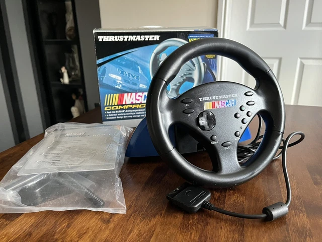 THRUSTMASTER NASCAR COMPACT Steering Wheel PlayStation & PlayStation 2 ...