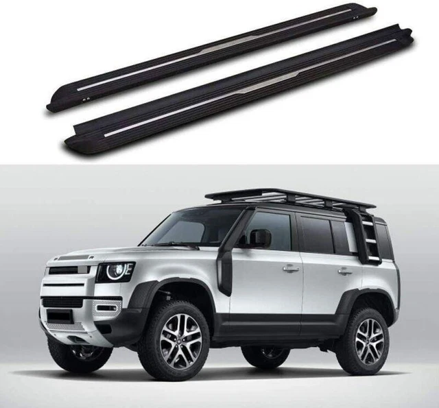 FITS FOR LAND Rover Defender 110 4D 2020 2021 Side Step Running Board ...