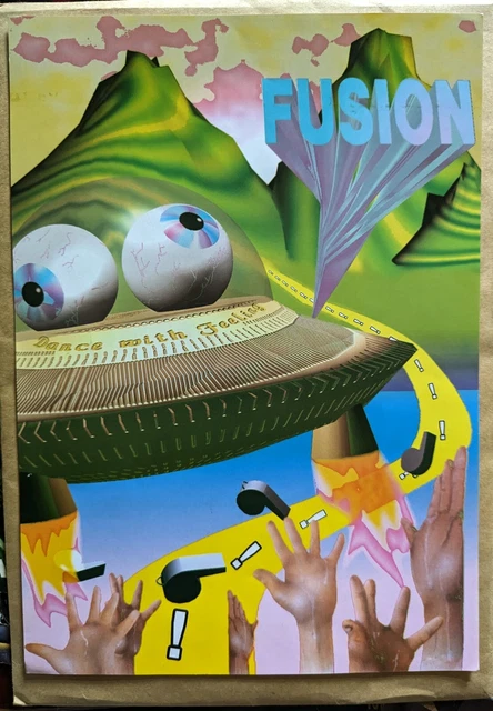 RAVE FLYER FUSION 1993 @ The Marquee Charing Cross Road Wc2 EUR 7,68 ...