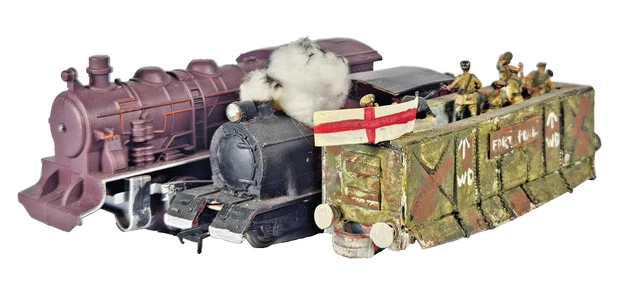 JOB LOT OF Military Armoured Train & Steam Engines Artisan Class Detail ...