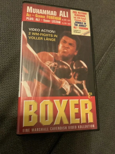 BOXER MUHAMMAD ALI VHS Videokassette Rar EUR 25,00 - PicClick DE