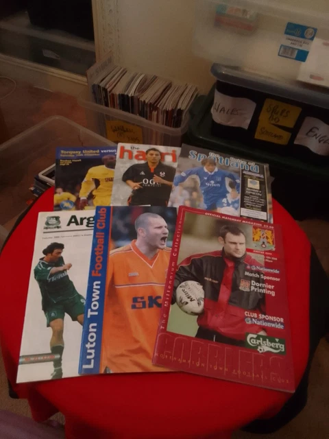 EXETER CITY X 6 Away Programmes 2000 / 2002 All Listed £2.50 - PicClick UK