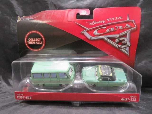 MATTEL DISNEY PIXAR Cars 3 Dusty Rust-Eze & Rusty Rust-Eze EUR 8,98 ...