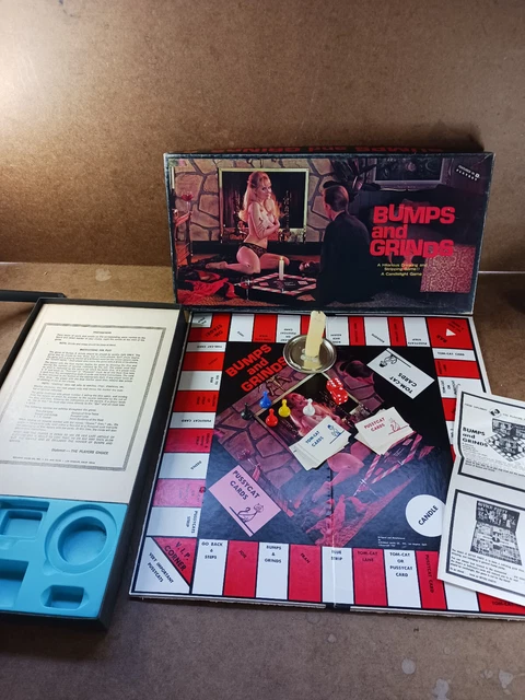 VINTAGE 1970 BUMPS And Grinds Adult Board Game Diplomat £21.23 ...