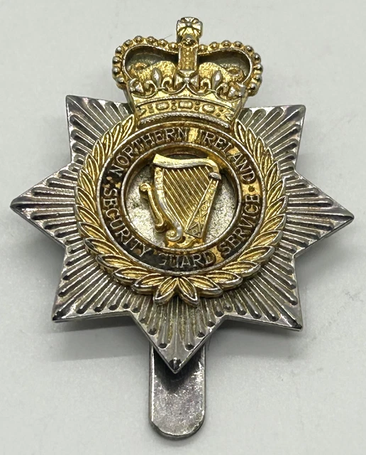 BRITISH MILITARY ISSUE Northern Ireland Security Guard Service Cap ...