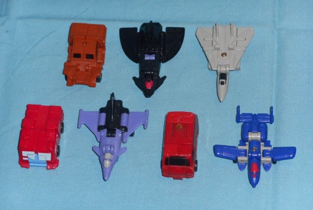 ORIGINAL G1 TRANSFORMERS MICROMASTER LOT #14 of 7 figures $26.00 - PicClick