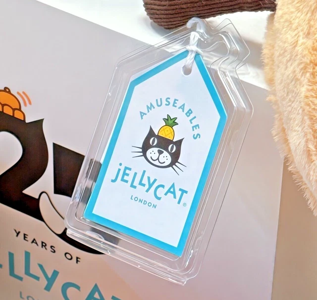20 X JELLYCAT Tag protector's - With Free stickers £11.99 - PicClick UK