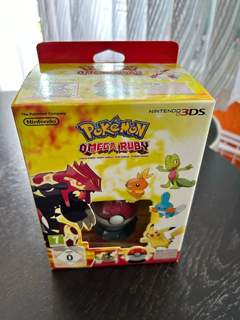 POKÉMON OMEGA RUBY Limited Pokéball Edition Nowy New EUR 355,95 ...