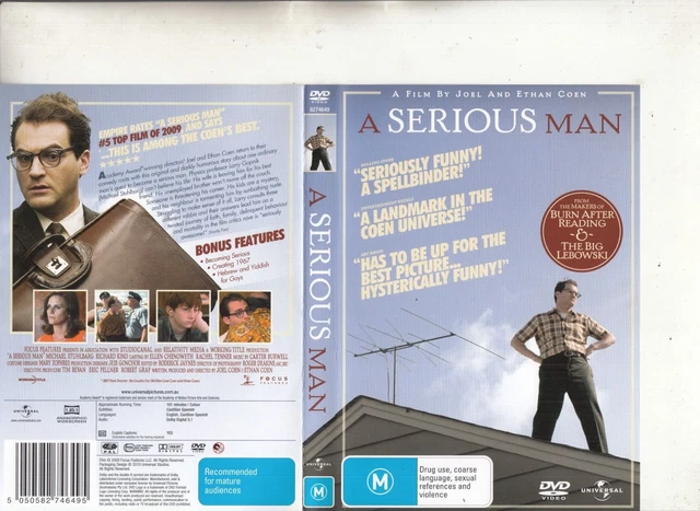 A SERIOUS MAN-2007-[MICHAEL Stuhlbarg]-Universal Pictures-Movie UP-DVD ...
