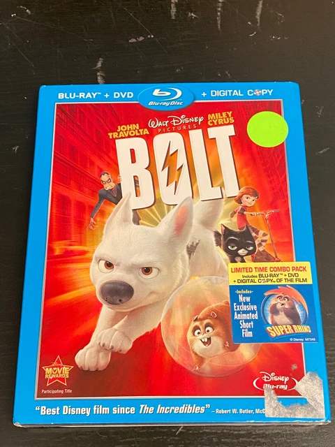 WALT DISNEY BOLT (Blu-ray) DVD + Digital Copy Brand New & Sealed $5.50 ...