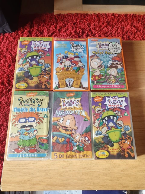 RUGRATS VHS TAPES Bundle x6 Nickelodeon Collectable Rare £19.95 ...