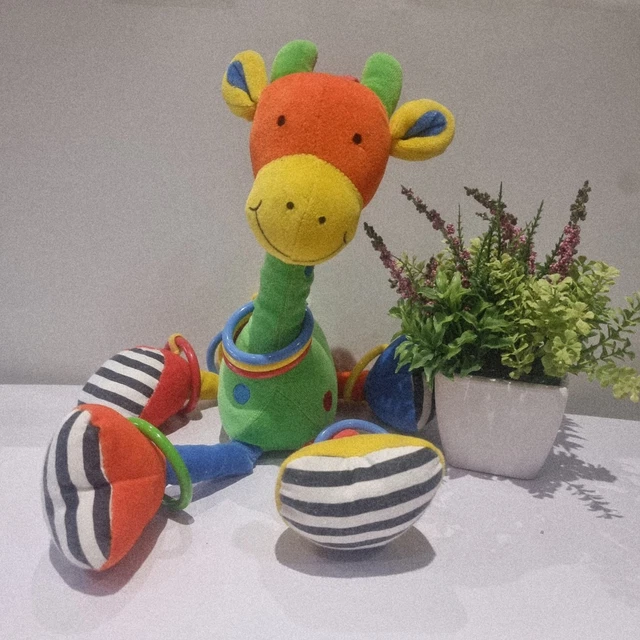 JELLYCAT GIRAFFE HOOPY Vintage Sensory Soft Toy £25.99 - PicClick UK
