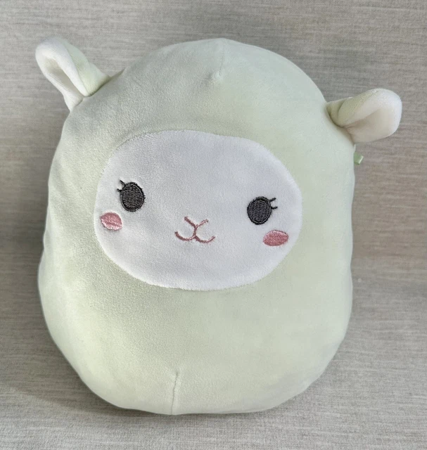 RARE SQUISHMALLOWS LAMB Sheep Sophie 2018 Kellytoy Baby Rattle Soft Toy ...