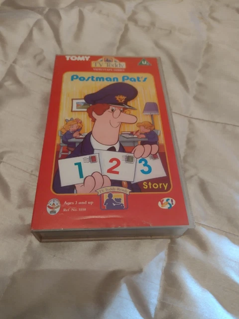 POSTMAN PAT tv TEDDY - VHS VIDEO £15.00 - PicClick UK