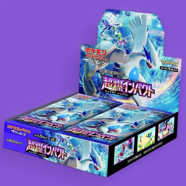 POKÉMON JAPANESE SUPER Burst Impact Sm8 Booster Box *New & Sealed* $375 ...