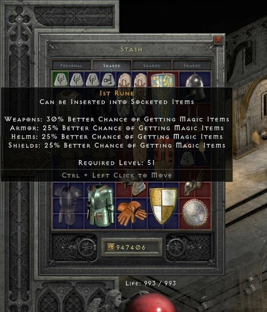 DIABLO 2 RESURRECTED D2R-Runes: Ist Rune - SC Non-Ladder PC $2.00 ...