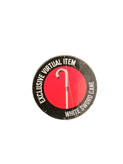 Roblox White Sword Cane Exclusive Virtual Rare Code Immediate Delivery £800 Picclick Uk