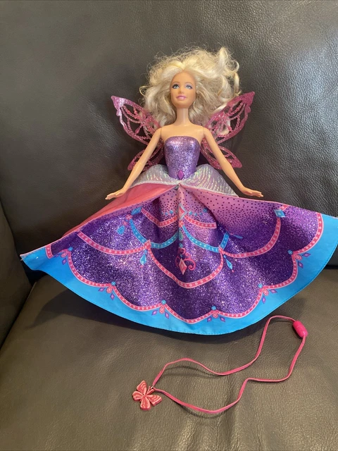 MATTEL BARBIE MARIPOSA & The Fairy Princess Catania Doll 2012 & Vint ...