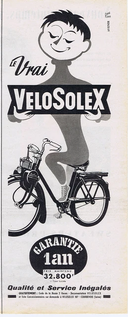 PUBLICITE ADVERTISING 064 1959 VELOSOLEX le Vrai EUR 3,00 - PicClick FR PUBLICITE ADVERTISING 064 1959 VELOSOLEX le Vrai EUR 3,00 - PicClick FR