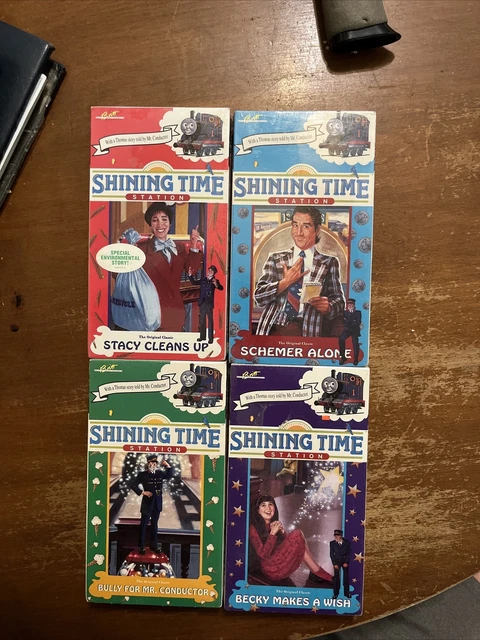 SHINING TIME STATION Volumes 1-4 VHS Tape 1994 Thomas The Train Story ...